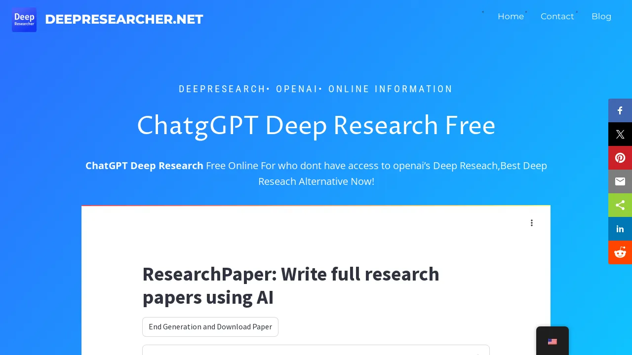 try chatgpt deep research - BestofAI